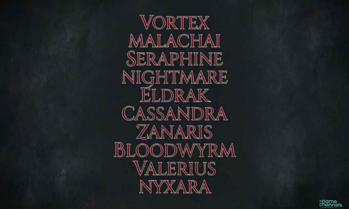 500+ Best Vampire Names with Meaning and Origin.