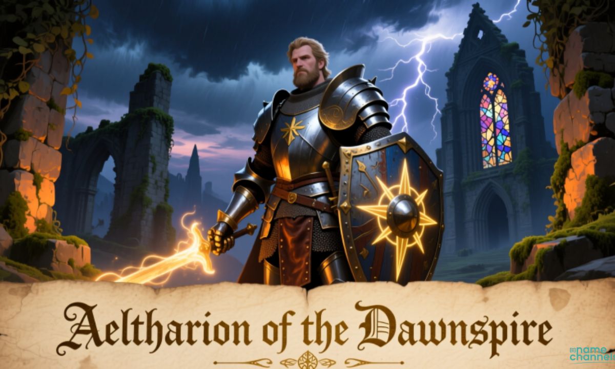500+ Paladin Names: Noble, Dark & Fantasy Name Ideas