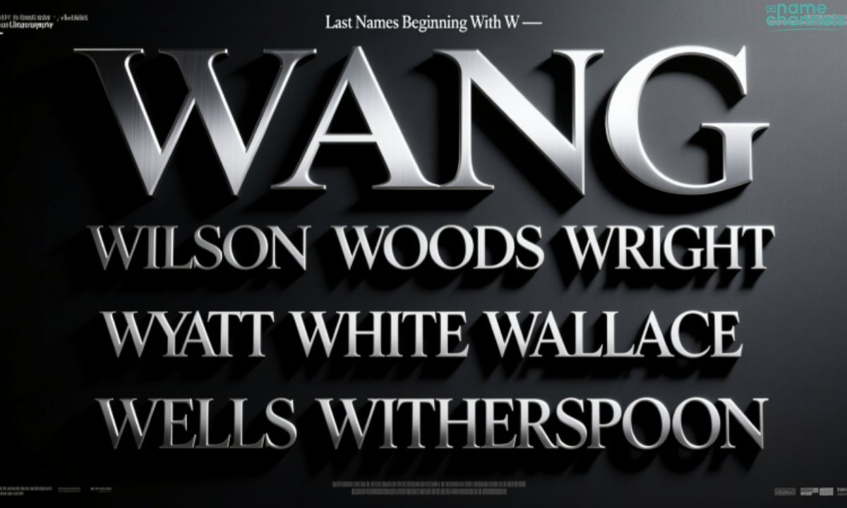 500+ Last Names That Start With W: Unique, Powerful & Rare W Surnames