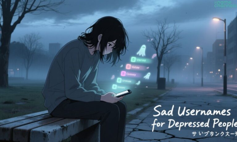 500+Sad Usernames for Heartbreak, Emo Vibes, and Emotional Expression