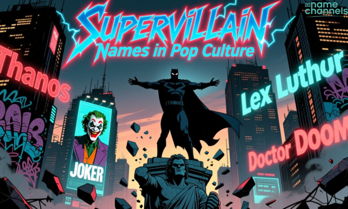 700+ Supervillain Names: Male, Female, Funny & Dark...