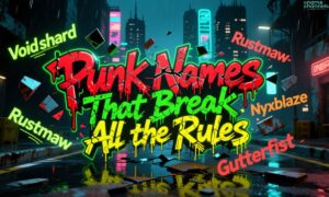 450+ Bold & Rebellious Punk Names – Unique & Edgy Ideas