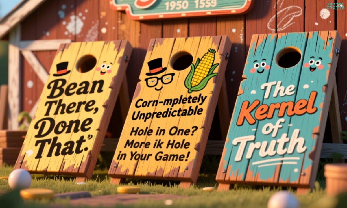 Unique Cornhole Team Names for Tournaments 2025