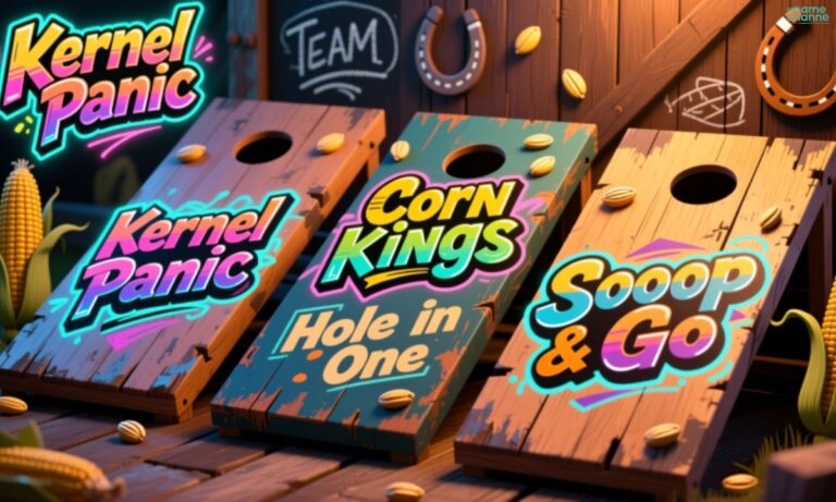 Unique Cornhole Team Names for Tournaments 2025