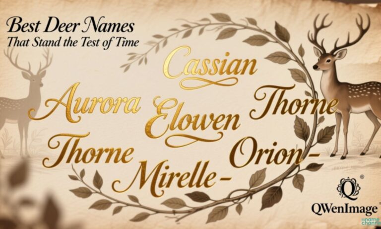 470+ Deer Names for Pets, Fawns & Characters