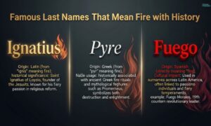 Names That Mean Fire – 250+ Powerful & Unique Ideas