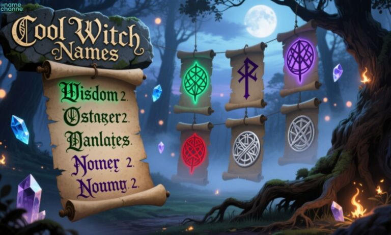 230+ Mystical Witch Names for Characters; Complete Guide