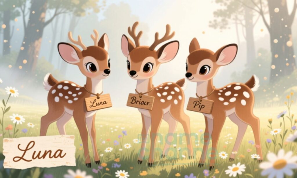 470+ Deer Names for Pets, Fawns & Characters