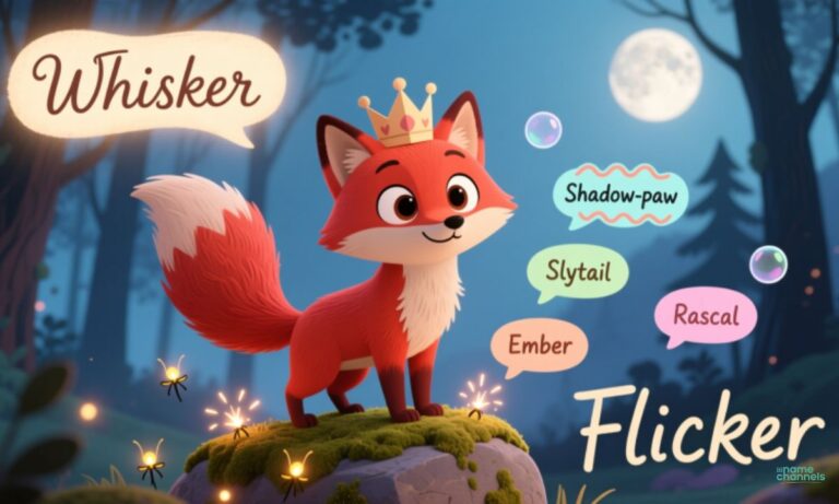 450+ Fox Names Ideas for Pets & Characters