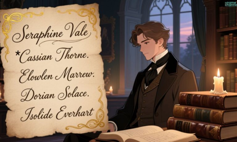 250+ Best Character Names for Every Story