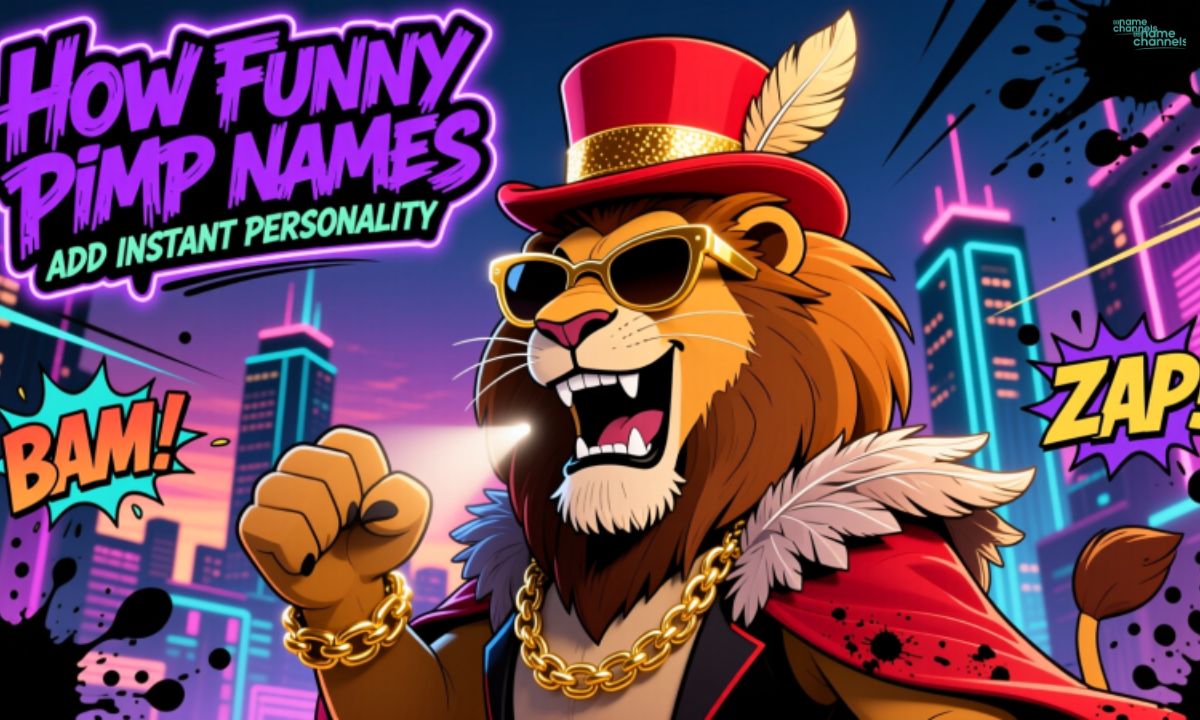 Funny Pimp Names: Crazy, Cool & Comedy Gold