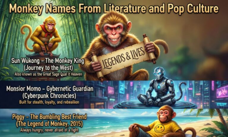 480+ Monkey Names for Pets, Stories & Characters