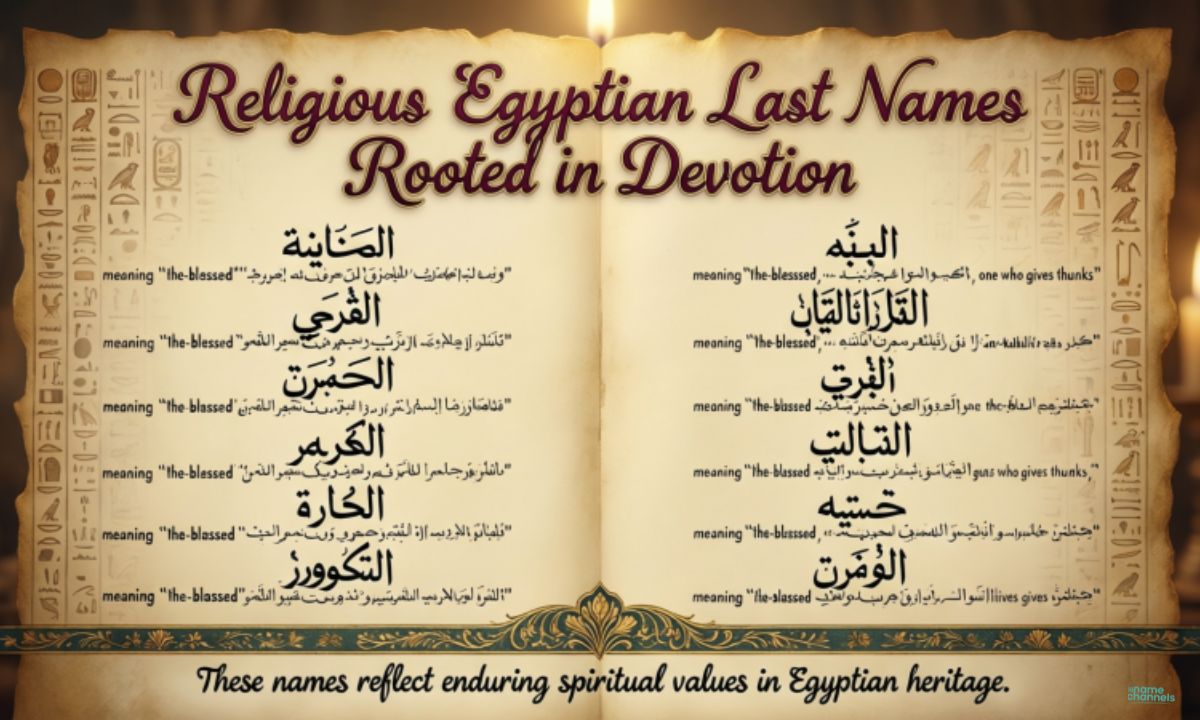 Top 230 Egyptian Last Names: Meanings, Origins & History