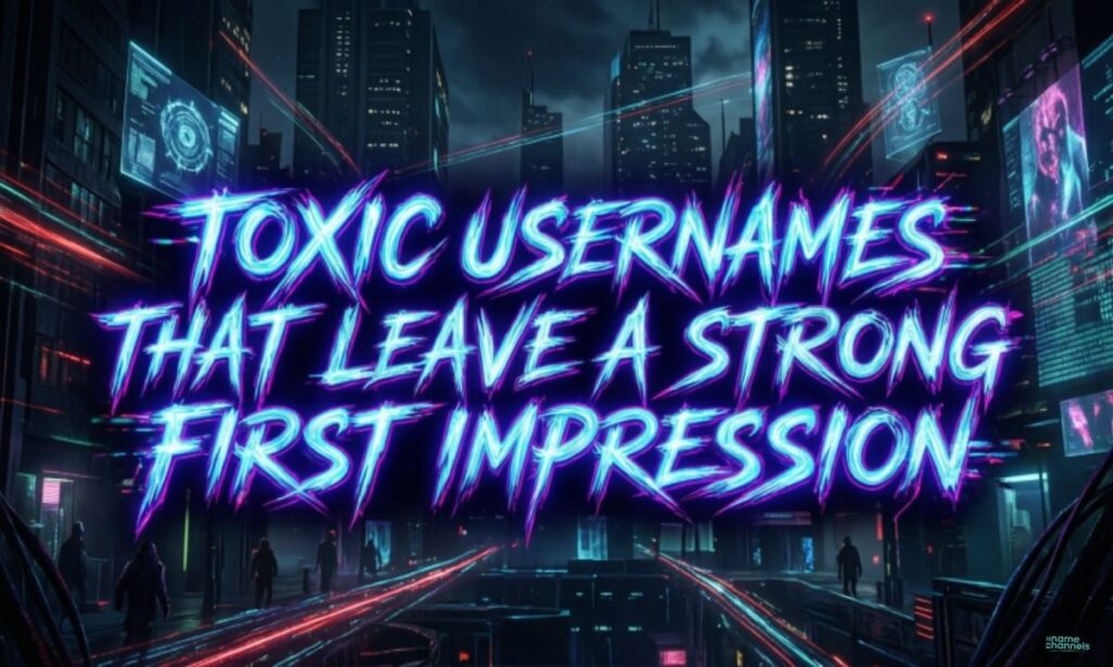 (390+) Toxic Usernames for Gamers & Social Media