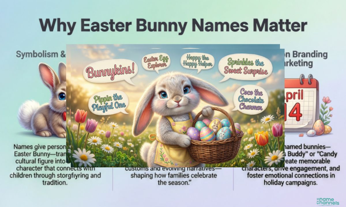 350+ Best Easter Bunny Names: Cute & Magical Name Ideas